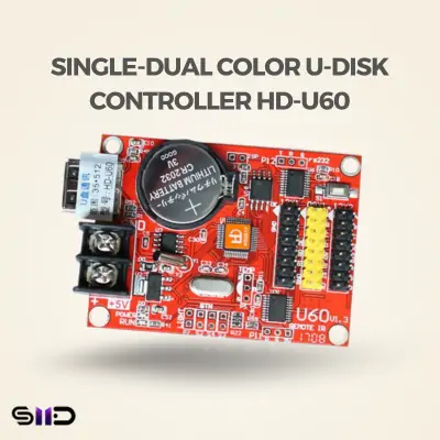 HD-U60 Single-Dual Color U-disk Controller - SMD LED SCREEN