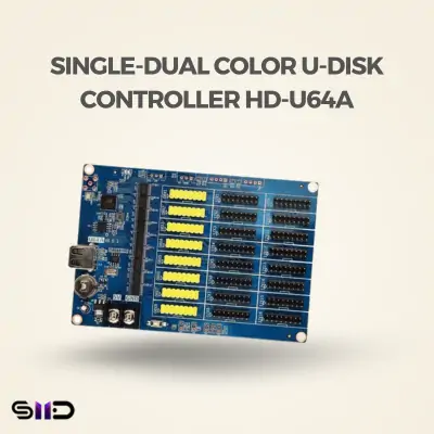 HD-U60 Single-Dual Color U-disk Controller - SMD LED SCREEN